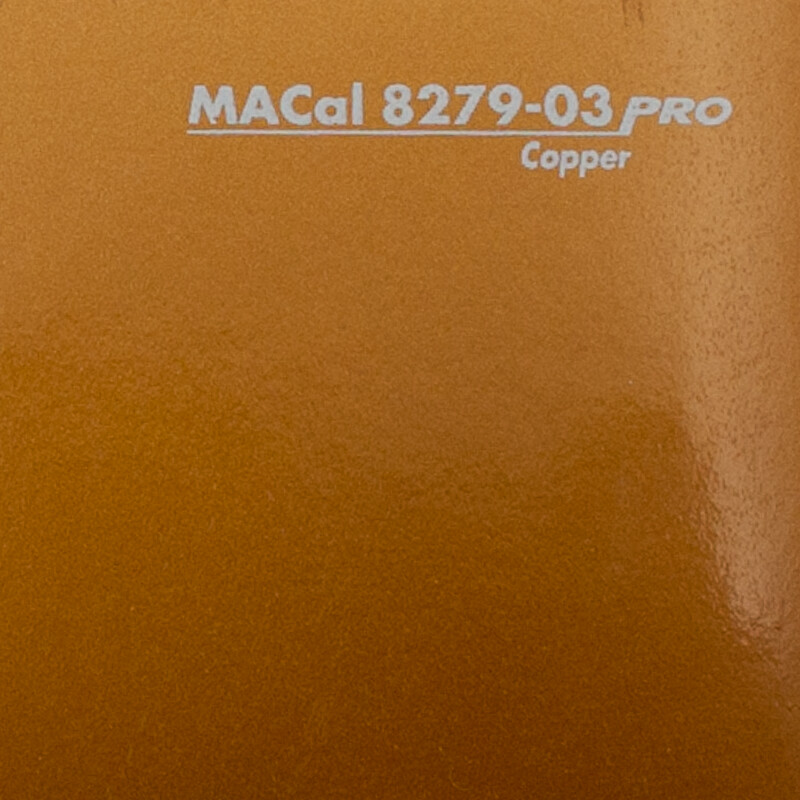 MACtac, MACal, 8200 Pro, błysk, PVC, 8279.03 COPPER, 0.070mm | Antalis PL